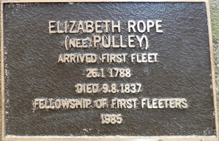 Anthony Rope & Elizabeth Pulley - Convicts